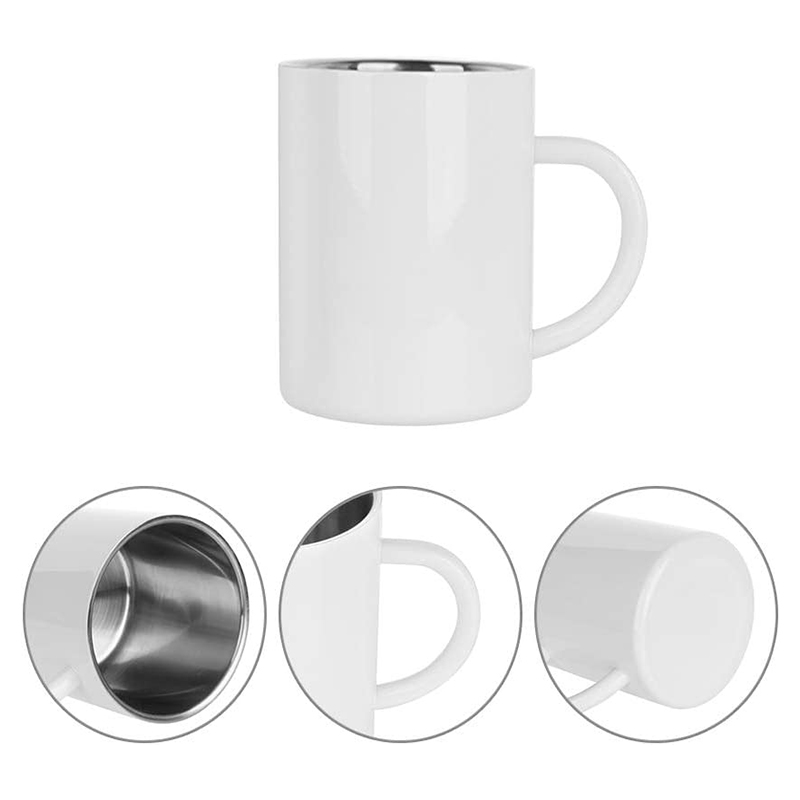 Wholesale 15 OZ Sublimation Blanks Mugs Stainless Steel Camping Mug ...