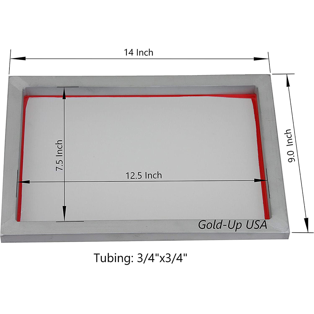 Wholesale Aluminum Screen Printing Screens, Size 9 x 14 Inch Pre ...