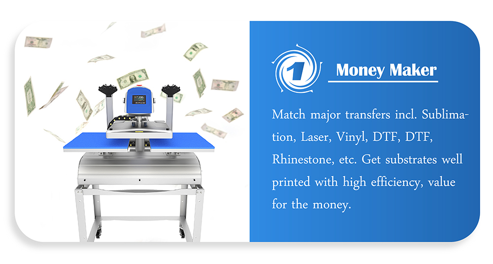 Wholesale 40 x 50cm Double Station Automatic Electric Heat Press ...