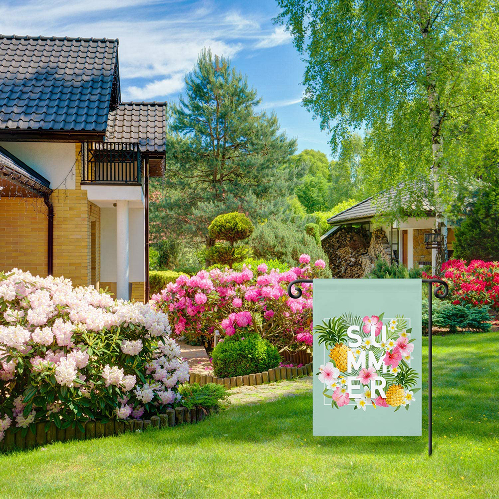 Wholesale 12” x 18” Blank Sublimation Garden Flag DIY Lawn Garden Flags ...