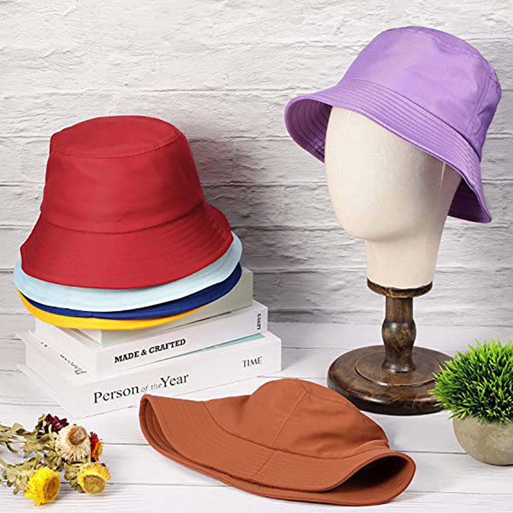 Wholesale Bucket Hat Bulk for Women Men Multicolor Sun Hat Packable ...