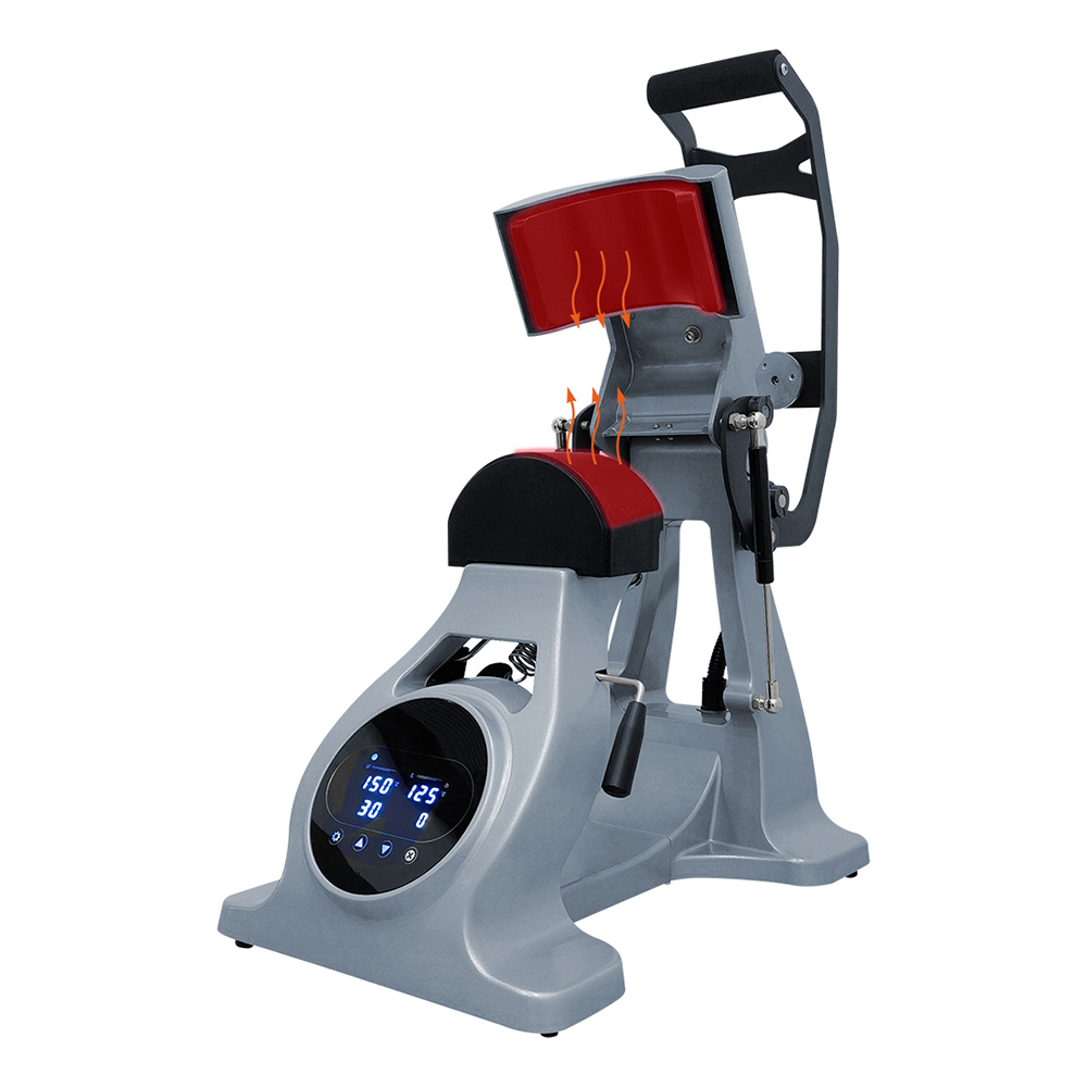 Wholesale Dual Heated Semi-auto Hat & Cap Heat Press Machine ...