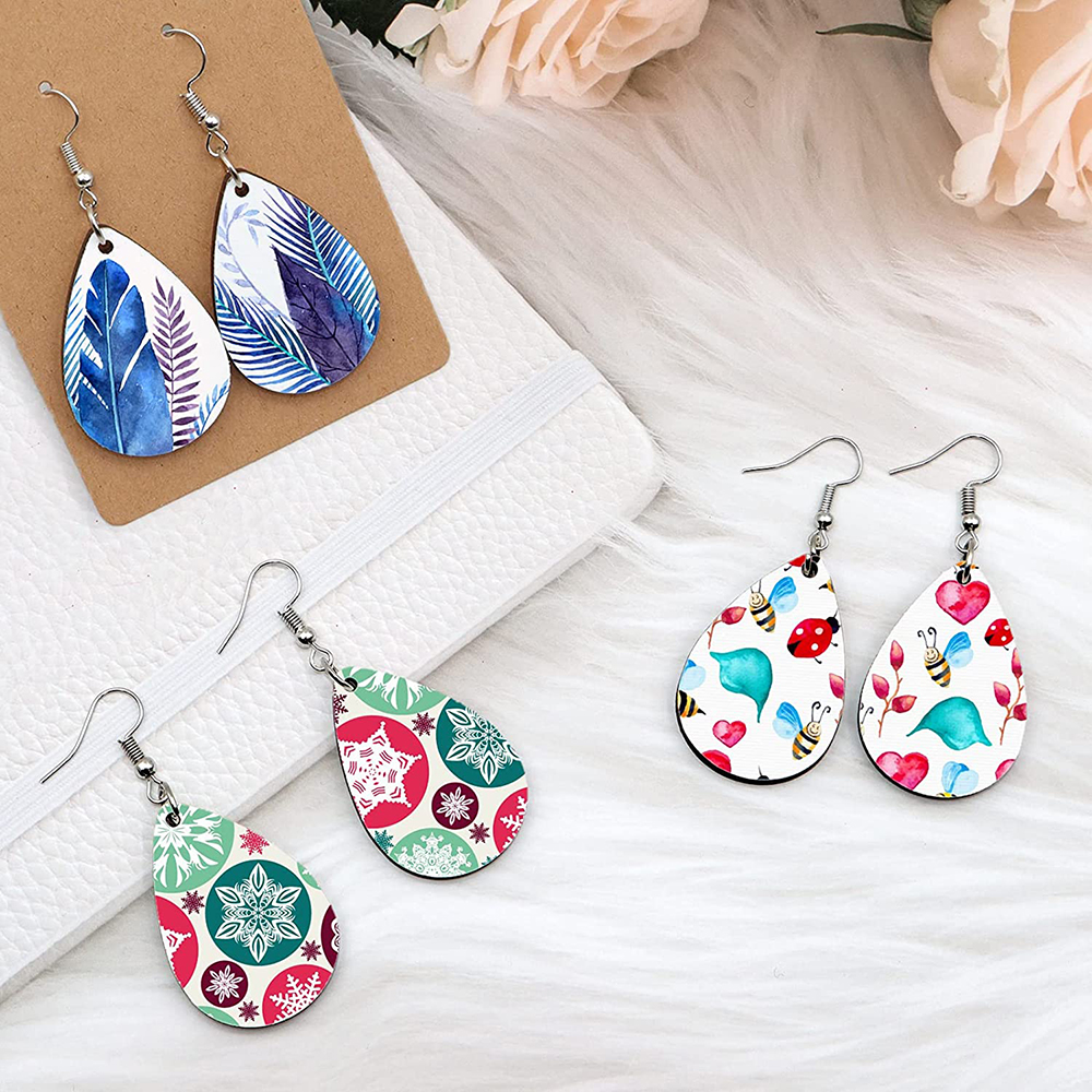 Wholesale Sublimation Earrings Blank Bulk, Sublimation Printing ...