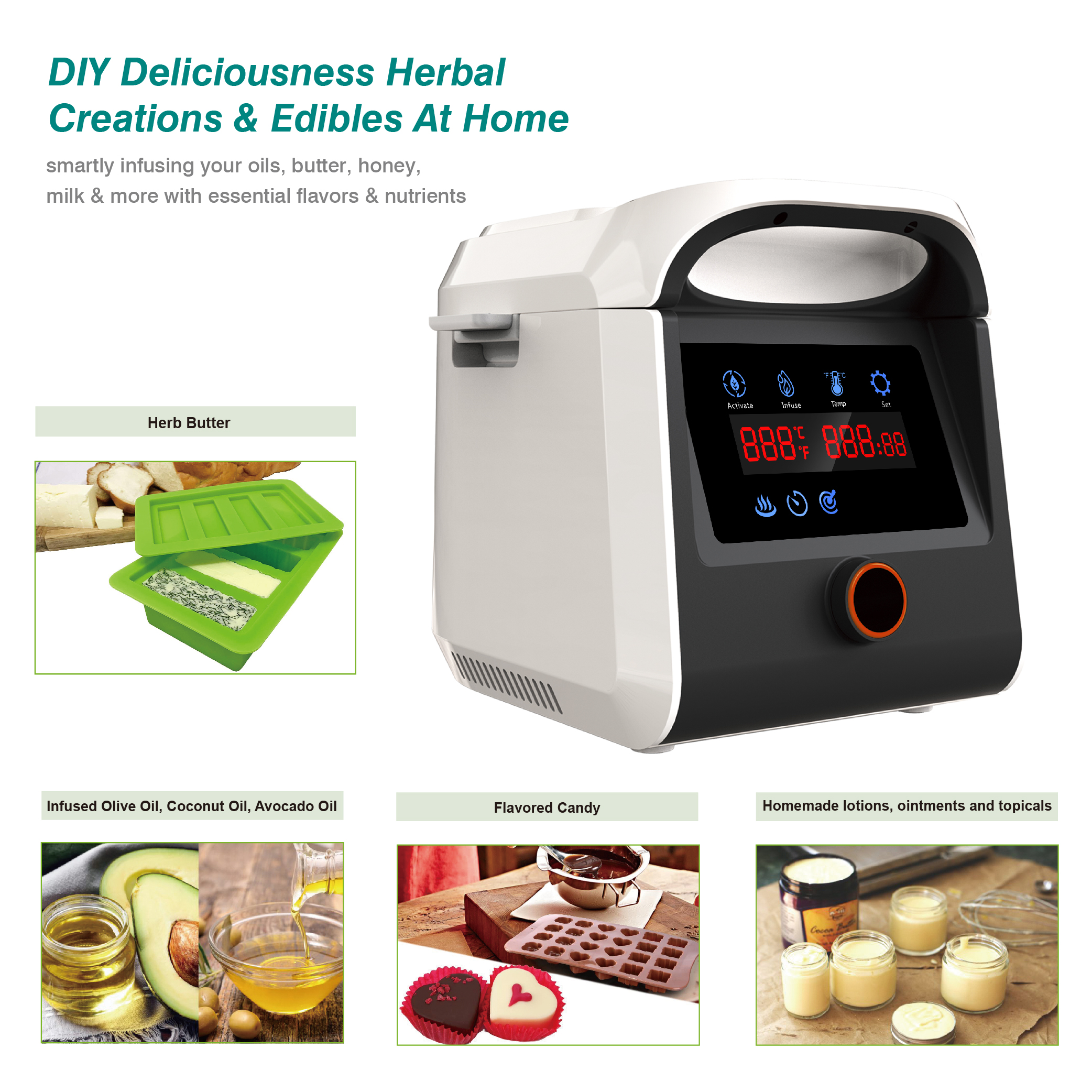 Wholesale Herbal Oil and Butter Infusion Machine – Botanical ...