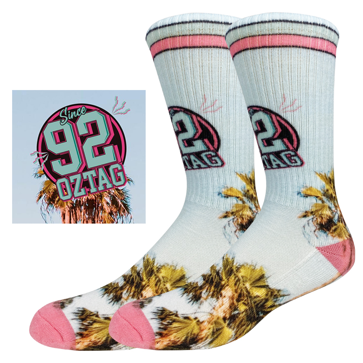 Wholesale Wholesale Polyester Sublimation Socks Blank for Custom ...